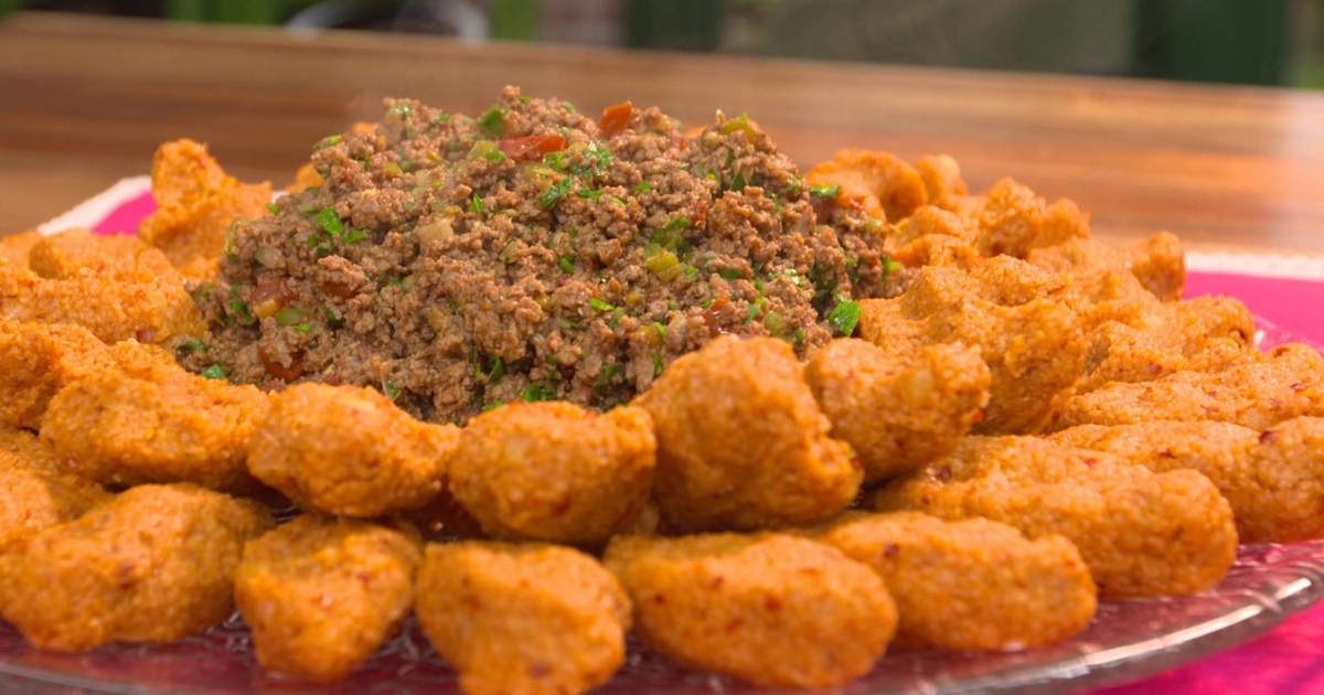 Arap Kebabı ve Patates Köftesi - Teve2